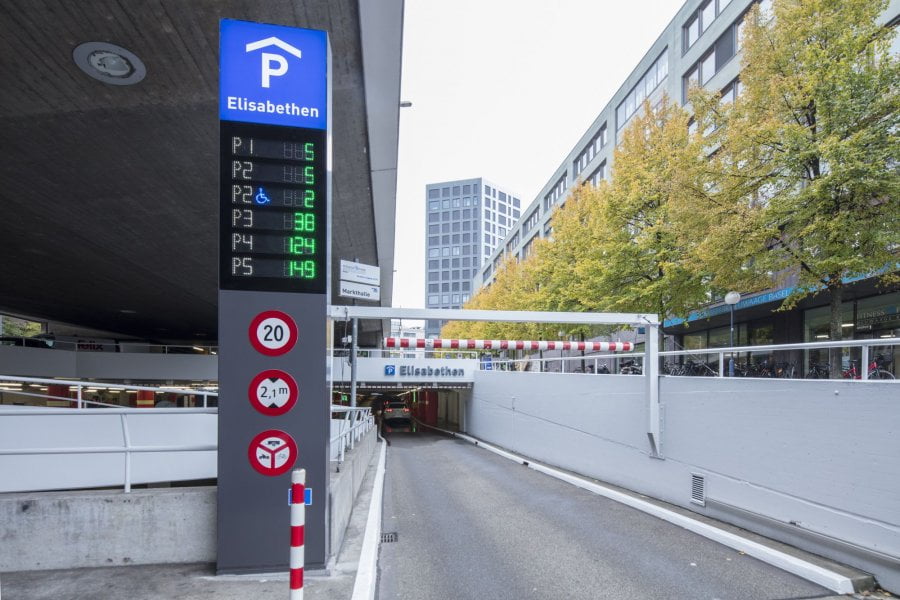Parking in Basel - Share.P