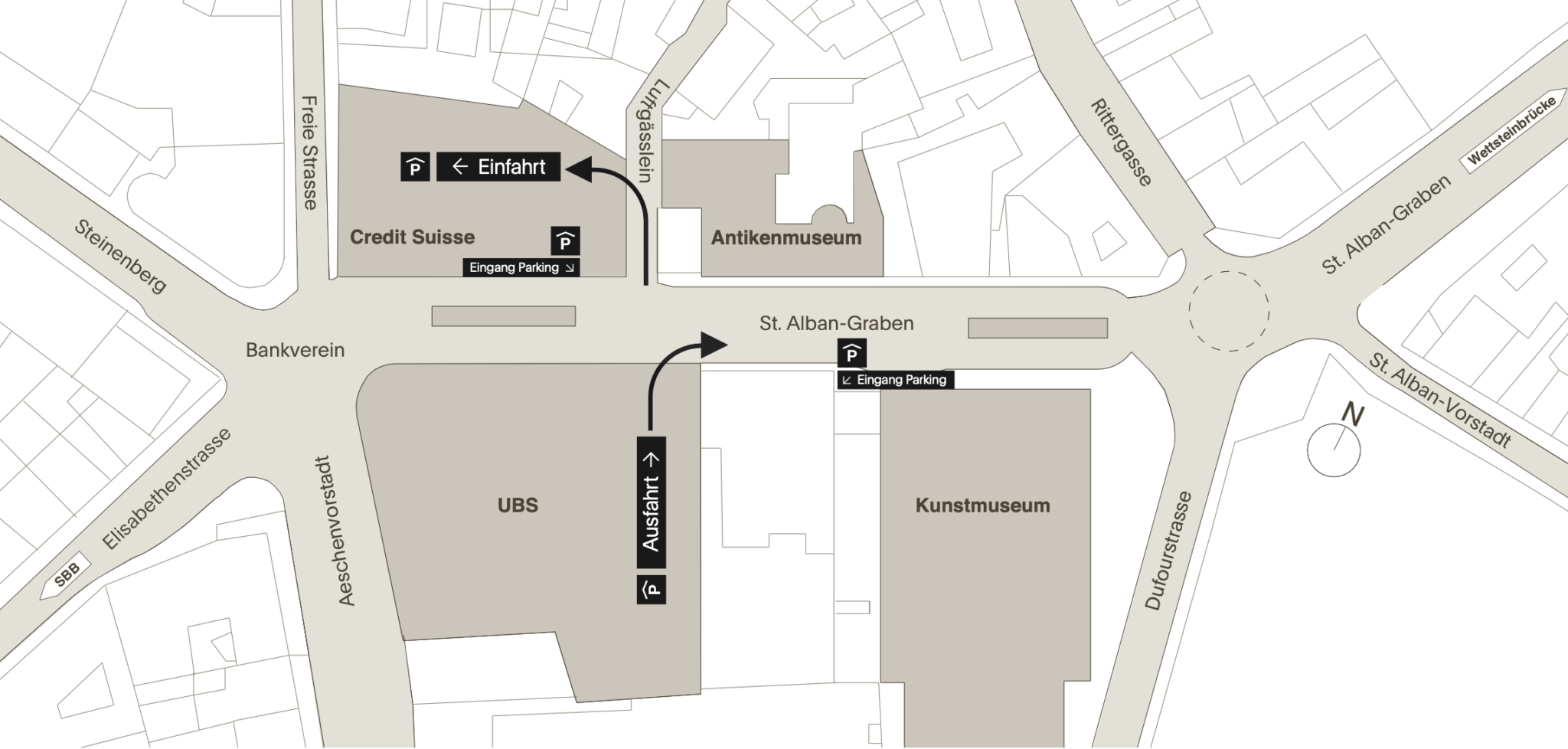 Parking in Basel - Share.P