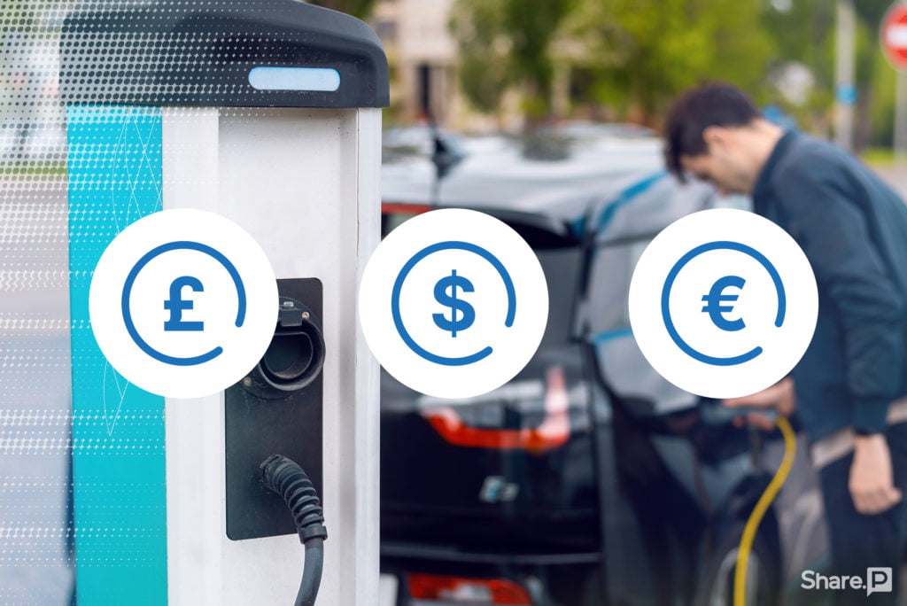The price of an electric car charging station - Share.P